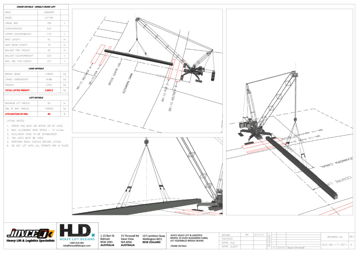 News HLD plans 118 tonne new bridge lift for WestConnex - Heavy Lift ...